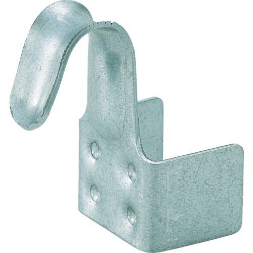 【特長】●ゴムロープ用金具です。●差し込みハンマー等で叩き、ゴムロープの端に固定・設置するタイプです。【仕様】●品名：フック30mm用【材質／仕上】●スチール●表面処理:メッキ仕上げ【原産国】日本補足商品ワード：測定器・工具のイーデンキ e...