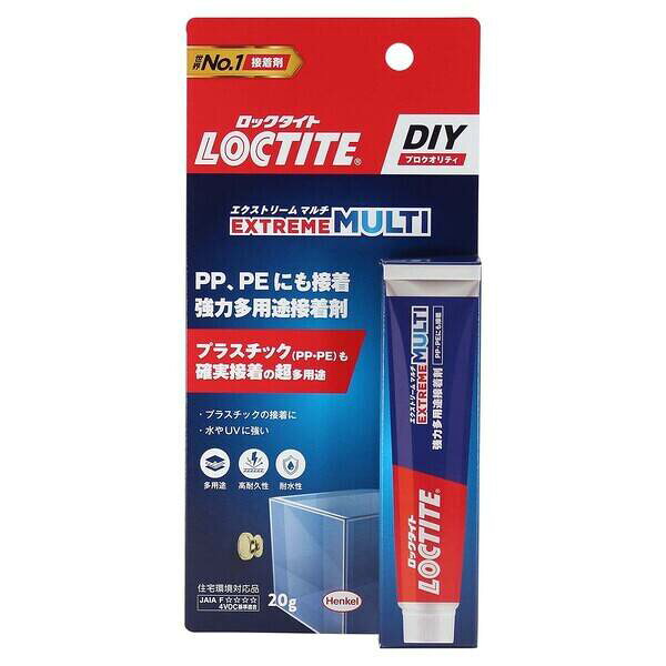 よく一緒に購入されている商品ロックタイト NMN-G01 クギいらず ノー1,569円ロックタイト LEG-020 多用途接着剤　エ1,170円【商品説明】●用途：プラスチック(PP・PEを含む)、金属、木、コンクリート、タイル、レンガ、合...
