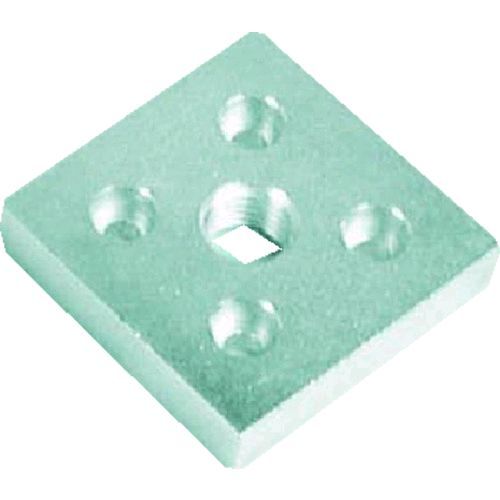 ヤマトメーカーお問い合わせ：06-6584-1130【特長】●アルミフレームと同じ大きさ（幅・奥行）です。●アルミフレームにタップ加工をして取付けます。●アルミフレームと同じ幅・奥行で取付可能です。【用途】●アルミ架台の底部に取り付けて使用...