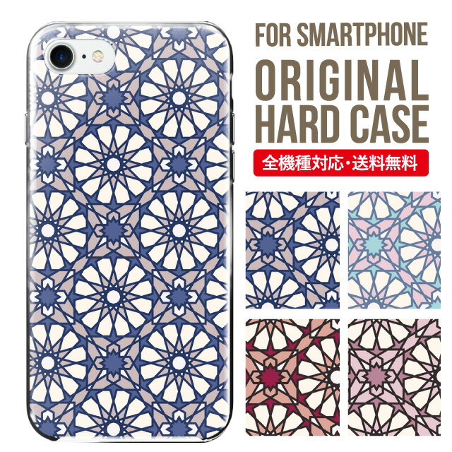 デザイン幾何学模様 / ジオメトリック / タイル柄機能・スマートフォンのサイド・背面をキズやホコリから保護・装着したままカメラ機能が使えます・装着したまま充電可能(卓上不可)素材ケース本体：ポリカーボネートケース本体カラー：クリア※お使い...