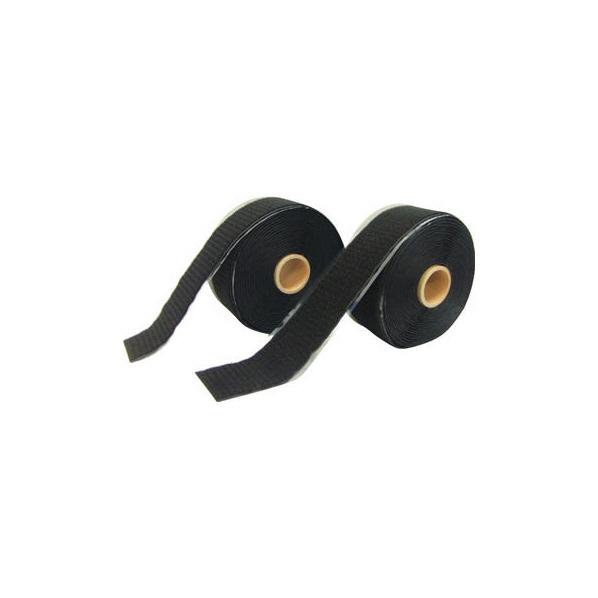 [伸和 Shinwa　マジクロボンド　メス　強粘着付　25mm×1m　黒 2W3LUC-251-BK]の商品説明●ナイロン素材で繰り返しの脱着にも耐久性があります。●片面のみでのご使用に最適な使い切りサイズです。[伸和 Shinwa　マジク...