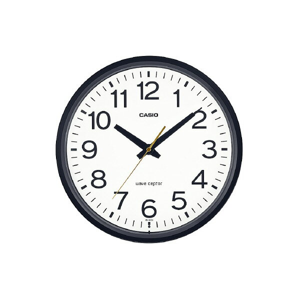 [カシオ 掛時計 CASIO CLOCK ブラック IQ-482J-1JF [IQ482J1JF]] の商品説明●電波受信機能付きのシンプルな壁掛クロックです。●IQ-482Jは、どんなインテリアにもなじむモデルに仕上げました。視認性を高め...
