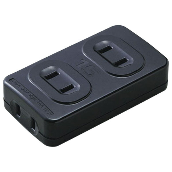 [エルパ テーブルタップ 3個口 ブラック A41HBK [A41HBK]] の商品説明●組み立て部品。[エルパ テーブルタップ 3個口 ブラック A41HBK [A41HBK]]のスペック●定格:125V 15A●定格電力:合計1500W...