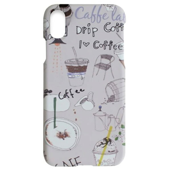 [Happymori iPhone XS Max用ケース Americano Bar HM14485I65 [HM14485I65]] の商品説明●Happymori(ハッピーモリ)の「アメリカーノバー」は、カフェをイメージしたかわいいイラ...