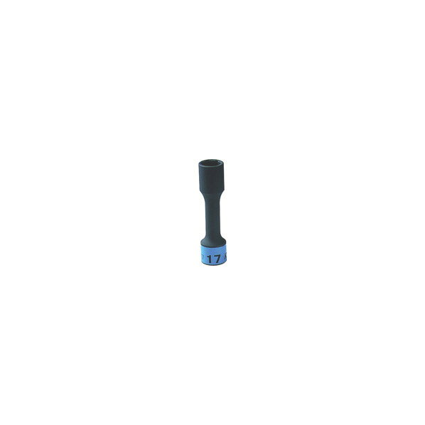 [KTC（TN） 12．7sq．インパクトレンチ用ホイールナットソケット（薄肉）　17mm BP49-17 [BP4917]] の商品説明●自動車ホイールナットの締め、緩めに使用する専用ソケットレンチです。●専用薄肉設計で、サイズが分かりや...