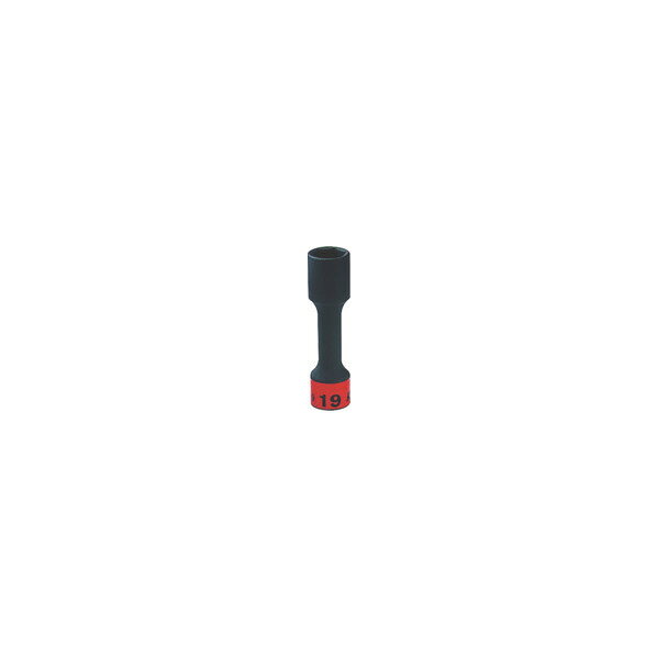 [KTC（TN） 12．7sq．インパクトレンチ用ホイールナットソケット（薄肉）　19mm BP49-19 [BP4919]] の商品説明●自動車ホイールナットの締め、緩めに使用する専用ソケットレンチです。●専用薄肉設計で、サイズが分かりや...