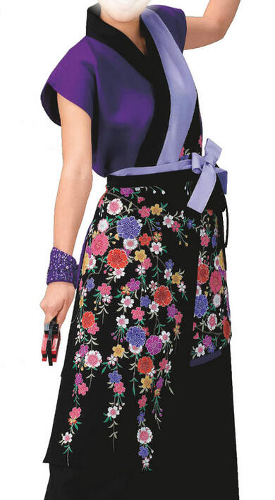 主素材：ポリエステル100％ サイズ：身丈約85cm・身幅約56cm 1点1点柄の出方が異なります。 ※リストバンド・鳴子・前掛・パンツなどの小物はついておりません※ 写真で着用しております、リストバンドはこちら、前掛はこちら、パンツはこち...