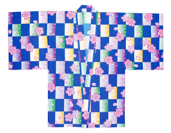 手古舞にオススメな袴下風着物です。 素材：ポリエステル100％ ●サイズ● 　子ども　5号：身丈約80cm・裄約61cm・袖丈約38cm 　子ども　7号：身丈約90cm・裄約65cm・袖丈約45cm 　大人：身丈約100cm・裄約68cm・...