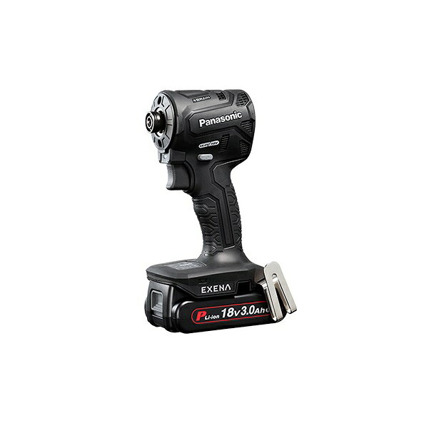 パナソニック製の18V-3.0Ah デュアルインパクトドライバーのEZ1PD1N18D-B（黒）です。 特徴 狭所・隅をスマート、精確に仕上げる真フラッグシップ・インパクトドライバー。 業界最短ヘッド※1で自由自在の仕上げ技。 ※1 国内電...