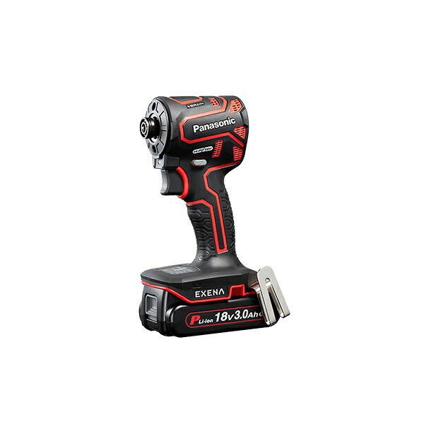 パナソニック製の18V-3.0Ah デュアルインパクトドライバーのEZ1PD1N18D-R（赤）です。 特徴 狭所・隅をスマート、精確に仕上げる真フラッグシップ・インパクトドライバー。 業界最短ヘッド※1で自由自在の仕上げ技。 ※1 国内電...