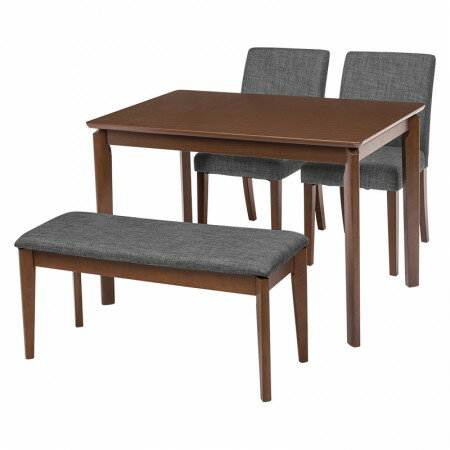 ※お取り寄せ商品です。在庫のある場合は、1〜5営業日で発送いたします。在庫が流動的ですので、急な品切れにはご了承くださいませ。お急ぎの場合は予めお問い合わせいただけますと助かります。 商品名 ダイニング4点セット　　VDS−7301DBGY...