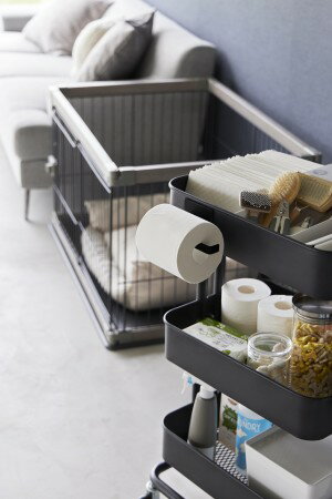 ※お取り寄せ商品です。在庫のある場合は、1〜5営業日で発送いたします。在庫が流動的ですので、急な品切れにはご了承くださいませ。お急ぎの場合は予めお問い合わせいただけますと助かります。 商品名 マグネットトイレットペーパーホルダー　タワー　2...