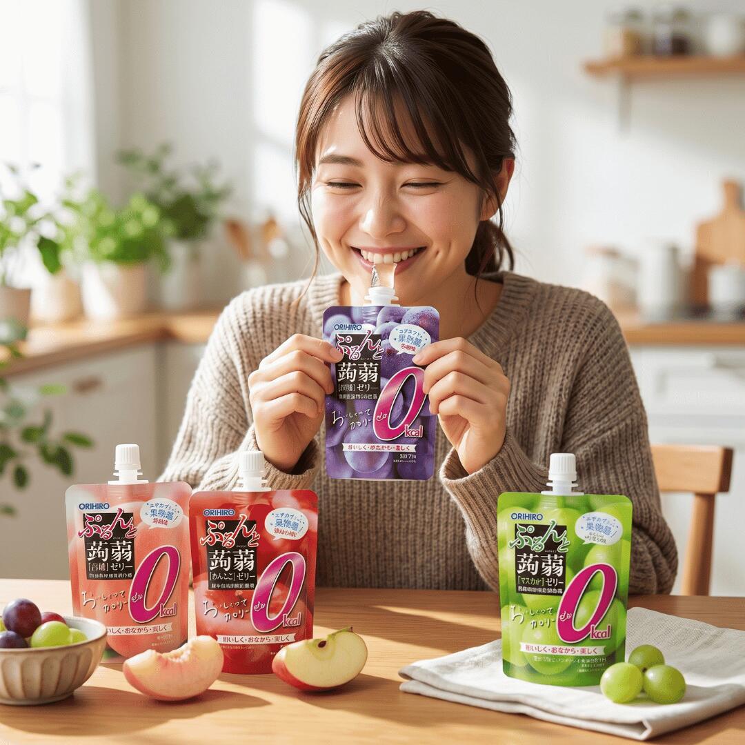 商品情報商品名オリヒロ ぷるんと蒟蒻ゼリー カロリーゼロ 4種類 6個 計24個セット 巨峰 蜜りんご シャインマスカット 白桃商品の説明群馬県産の蒟蒻粉を使用した、ぷるんとした食感がたまらない「美味しいけれどカロリーゼロ」の蒟蒻ゼリーです...