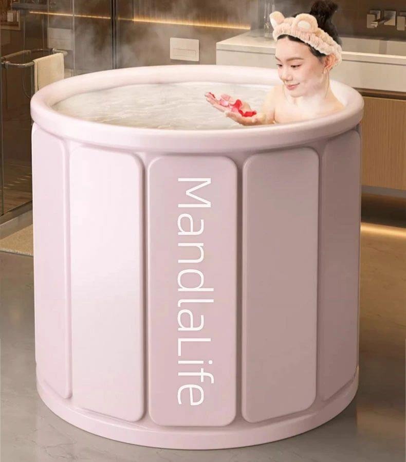 この商品についてサイズ:直径70cm x 高さ65cm 【簡単に折り畳めます】折り畳み式のバスタブ。簡単にたたむことができます。ワンステップでコンパクトに折りたためて、収納スペースに困りません。 【高品質耐久性バスタブ】耐久性に優れていて、...