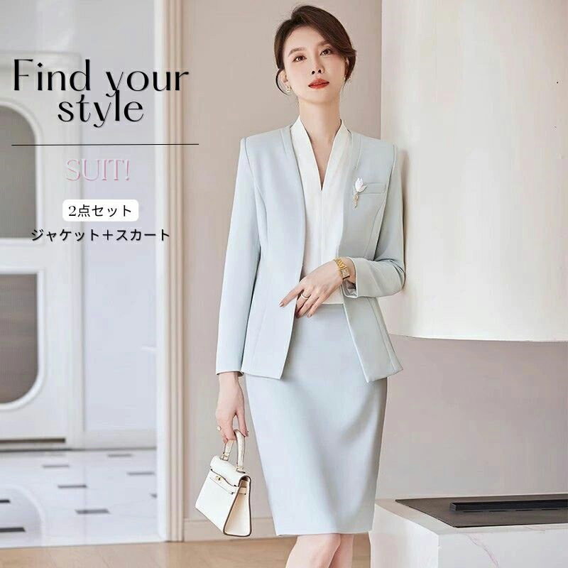 商品の詳細 内容 ○ジャケット＋スカート 素材 ●伸縮性：少し　●生地厚さ：普通 生産国 中国 カラー 写真通り サイズ(単位：cm) S/M/L/XL/2XL/3XL 商品について ※サイズ表記は目安です。若干の誤差がある場合がございます...