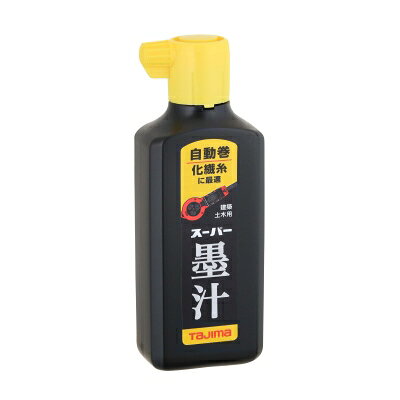 ※画像はイメージです。※本商品はメーカー取り寄せ商品です。※掲載商品は予告無く販売終了となっている場合があり、出荷確約をするものではありません。●墨つぼ用水性墨汁●化繊つぼ糸に最適●乾燥してもつぼ糸、つぼ綿が硬く固まらず、水ですぐ溶け元に戻...