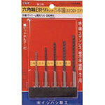 ■用途●被削材:一般鋼からステンレス。■特長●ドリル先端にクロスシンニング加工を施してあります。●充電ドライバーにワンタッチで着脱が可能です。●ブリスターパック入り■仕様●シャンク径(mm):6.35●セット内容(mm):2.5 3.0 3...