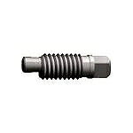 ■特長●面取りカッター用チップ取り付け時に使用します。■仕様●全長(mm):20●品名:ロックピン●タップ穴:M6●巻き方向:R■材質・仕上げ●鋼