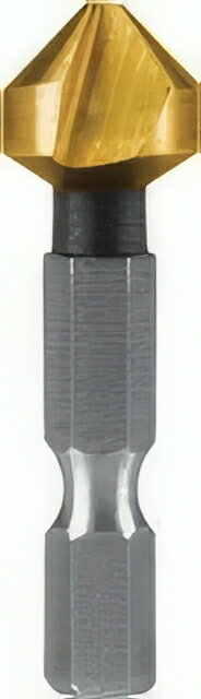 ■用途●被削材:鉄、鋳鉄、非鉄金属、軽金属。■特長●六角軸（6.35mm)シャンク仕様で、作業のセッティングが容易です。●バリやビビリを最小限に抑えます。■仕様●有効刃径(mm):6.3●先端径(mm):1.5●全長(mm):38●シャンク...