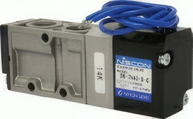 ■特長●パイロット式4方向電磁弁です。●ちりホコリに強く長寿命です。●オイルレスエアで優れた耐久性です。■仕様●有効断面積(mm[[の2乗]]):18●接続口径:Rc1/4●電源(V):AC200●使用流体:空気●流体温度:5〜50℃●使用...