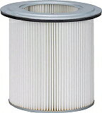■特長●産業用掃除機V−5Σ／7Σ用の標準フィルターです。●一般粉体用です。●1台につき（1個）使用します。■仕様●用途:乾いた一般粉体用●材質:ポリエステルスパンボンド●本体寸法(mm)縦×横×奥行:φ440×342mm●付属品:パッキン...