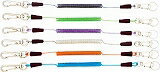 ■用途●高所作業時の工具落下防止用。■特長●ステンレスワイヤとウレタンコードを一体成形しているので中でワイヤがずれたりせず丈夫です。●スケルトンカラーなのでワイヤが見え安心感があります。■仕様●自然長(mm):300●最大長(mm):110...