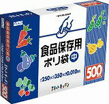 ■用途●食品保存、小物類の整理等に。■特長●箱型タイプの保存袋シリーズです。■仕様●色:半透明●縦(mm):350●横(mm):250●厚み(mm):0.01●厚み:0.01mm■材質・仕上げ●高密度ポリエチレン（HDPE）
