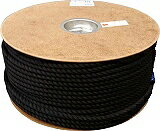 ■用途●各種結束、テント・タープ用など。■特長●酸・アルカリ・海水などに強く、耐候性に優れ摩擦にも非常に強く、強度に優れたロープです。■仕様●色:黒●線径(mm):9●長さ(m):150●包装形態:ドラム巻■材質・仕上げ●ポリエステル