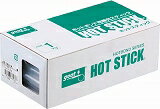 ■用途●ホットボンドHB-80専用スティック。●本体に差し込み、熱で溶かし接着します。■特長●HB-80専用ホットスティック（固形接着剤）です。●専用スティックは溶剤を含まない100％固形分で、取り扱いおよび保存が簡単です。■仕様●色:透明...
