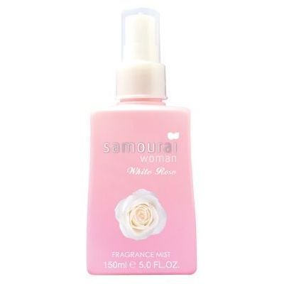 商品説明人気の香水サムライウーマンホワイトローズの香りです。いつでもどこでも手軽に使えます。髪やボディに使えます。成分表示水、PEG−40水添ヒマシ油、香料、フェノキシエタノール、メチルイソチアゾリノン使用方法髪や体などに20cmほど離して...