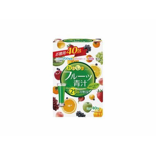 商品説明乳酸菌や酵素が入ったフルーツ味の青汁です。広告文責株式会社ウェルパーク　電話番号：042-659-3716