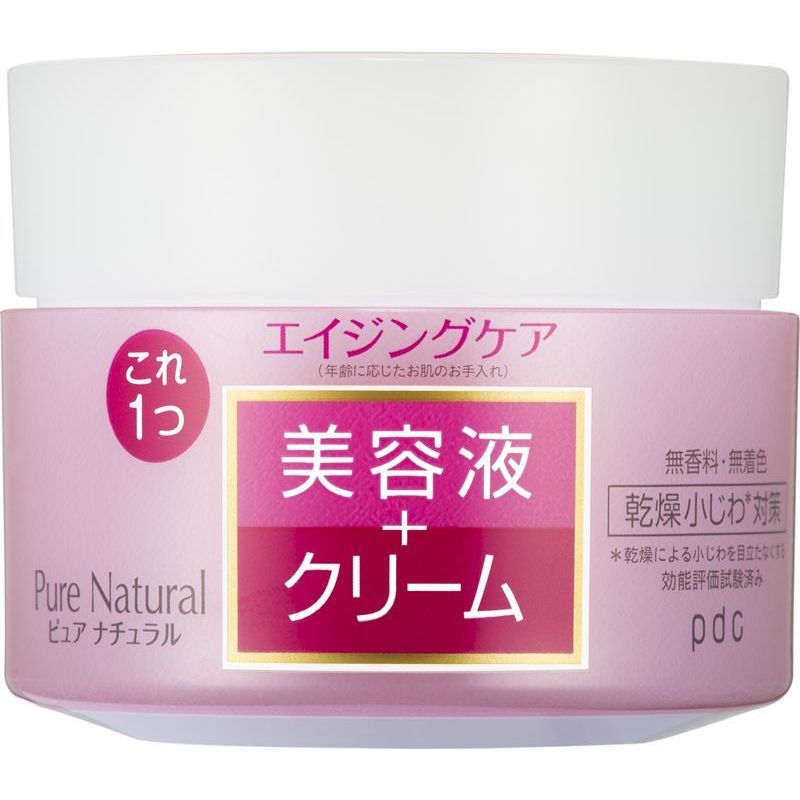 商品説明これ1つでハリツヤ実感！美容液とクリームが一つになった高保湿エイジングケアクリーム成分水、グリセリン、BG、ミネラルオイル、水溶性コラーゲン、ヒアルロン酸Na、ローズマリー葉エキス、ワセリン、（C13.14）イソパラフィン、ジメチコ...