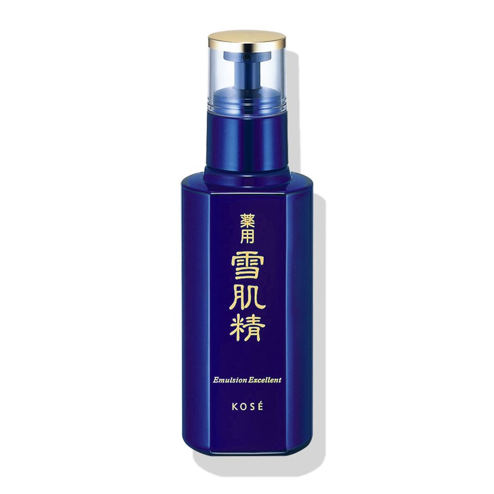 商品説明薬用 雪肌精 乳液 エクセレント (医薬部外品) : 140mL 6,000円 (税抜) 。和漢植物の力に着目。自然のめぐみ、明るい透明感。濃縮感あふれるしっとりした感触で肌にひろがり、生きいきとした白い肌をたもつ薬用美白乳液です。...