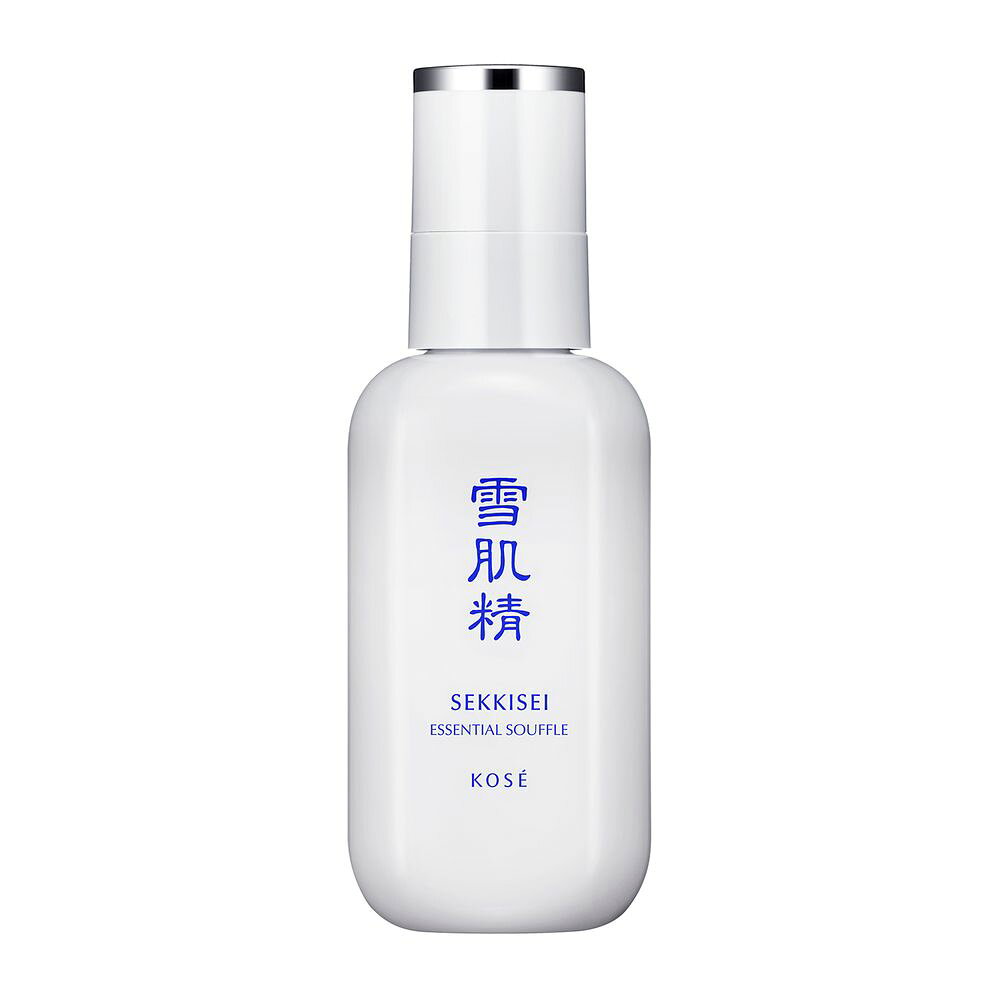 商品説明雪肌精 エッセンシャル スフレ (美容乳液) : 140mL。和漢植物の力に着目。自然のめぐみ、明るい透明感。すっととろけるように角層のすみずみにまで浸透し、べたつかず、さらりとした心地よい手触りに変わる美容乳液です。肌のうるおいバ...