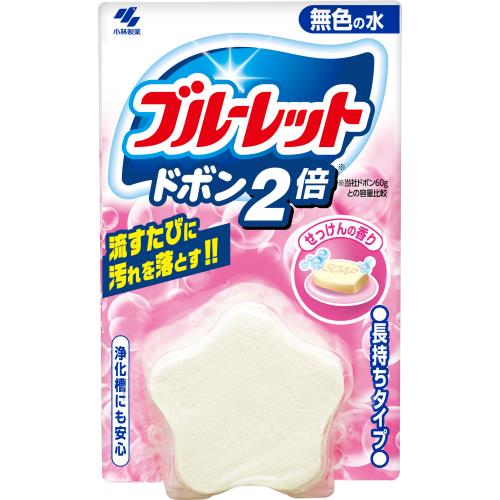 商品説明●流すたびに汚れを落とします！！※使用環境、汚れの程度により、効果が異なることがあります。※効果を高めるために、ご使用前に便器を掃除してから使われることをおすすめします。●2倍の容量の長持ちタイプ　（当社60gタイプとの比較）●さわ...