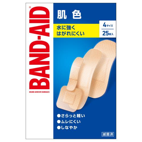 商品説明●貼り心地が良く、端からはがれにくい「オーバル形」を採用。●ユニークなカタチがパッド部分(創傷部分)にかかるストレスを軽減します。●また、テープの端が丸くなったことではがれにくい。●すべてのバンドエイドは滅菌済です。●4サイズ…M9...