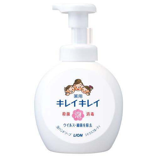 商品説明●薬用殺菌+消毒●きちんと殺菌し、バイ菌から手肌を守る●売上No.1のキレイキレイ薬用泡ハンドソープ●殺菌成分が手にとどまる、殺菌ベール処方。●ウイルス・細菌を除去(エンベロープ型ウイルスにてテスト。全てのウイルス・細菌に効果がある...