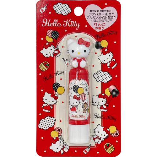 商品説明唇の荒れ・保湿対策に！おすわりした姿がとってもキュートなハローキティのダイカットリップクリーム。文責者の氏名と資格種類ウエルシア薬局（株）0120-114-841薬剤師:石原　純