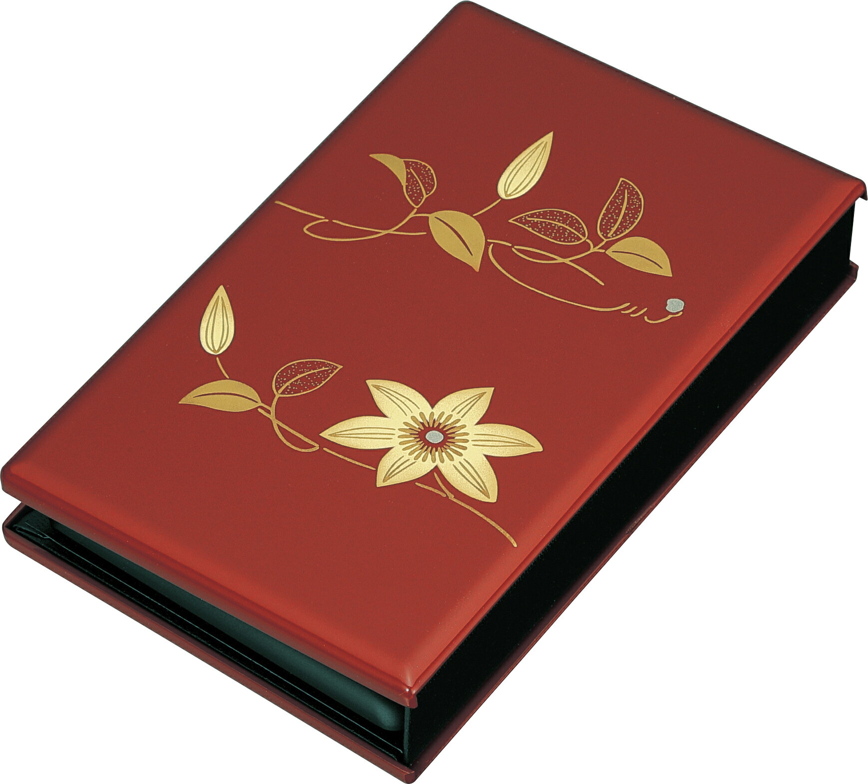 サイズ 【高】12.8cm　【巾】8.5cm　【奥】2.7cm 商品説明 ●2つ折りの片方には、故人の戒名・法名を入れるための板が入っており、もう片方には故人のお写真などが入れられる新しいタイプの携帯型仏壇です。 備考 ※文字の書き代金無料...