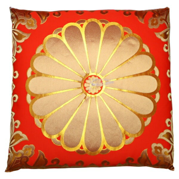 サイズ 【縦】約67cm×【横】約68cm 経糸 ポリエステル98%　ナイロン2% 横糸 レーヨン30%　ポリエステル70% 付属 専用の収納ケース付 備考 ■中央に大きな菊が描かれており、当店でも、人気の商品です。