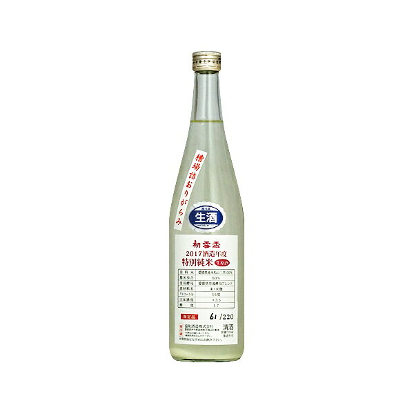 香りおだやかでやや甘味があり、キレのある後口 【原料米】媛育71号（愛媛県産） 【精米歩合】60% 【アルコール分】15.5% 【容量】1800ml 【製造】協和酒造(株)　