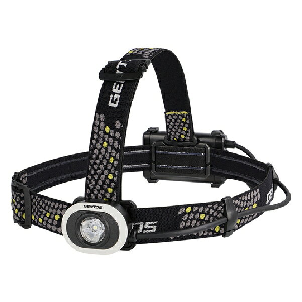 充電式ヘッドライトです ぺットブは薄型軽量で邪魔になりません 点灯順序切替え機能搭載 【用途】 暗所の手元作業時に 夜間の作業現場に 【仕様】 メーカー：ジェントス(GENTOS) 品番：GD-101H 電源：リチウムポリマー充電池 3.7...