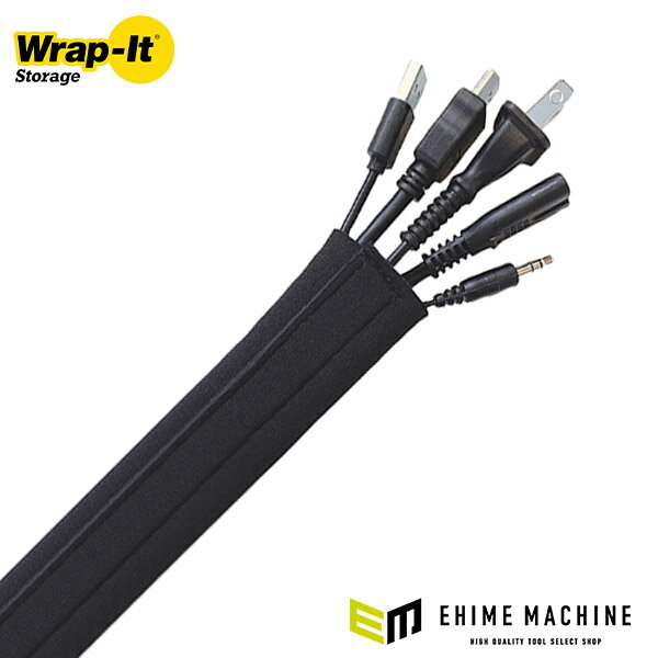 メーカー名：Wrap-It(ラップイット) メーカー品番：400-SHL-48BL 商品名：400-SHL-48BL ケーブルスリーブHook&Loop 48" JANコード：0810016853183 仕様 ●サイズ(インチ)：48 X ...