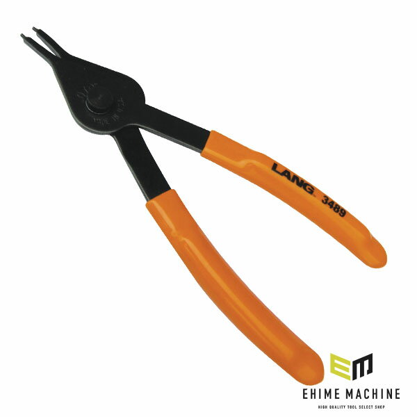 軸穴の両方に対応したスナップリングプライヤーです。 中央のネジを外して軸穴の切り替えができます。 アメリカ製です。 【仕様】 爪形状：ストレート 先端爪径(mm)：1.8 材質：合金鋼（ハイカーボンスチール） 全長(mm)：190 重量(g...