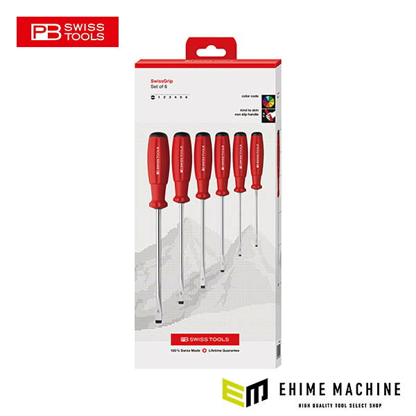 ねじへの掛かりが違う。「100% Swiss Made」のPBドライバーです。 スイス製精密工具ブランド「PBスイスツールズ」の製品です。 特長 スイスグリップはポリプロピレン・サントプレンの2種の新素材からなるハンドルです。 ハンドル形状...