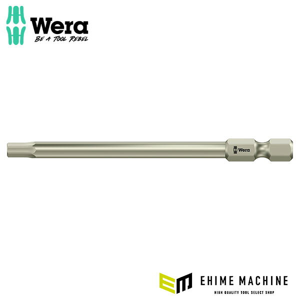 3840/4シリーズ。 ステンレス製の高品質六角穴付ネジ用ビットです。 Weraステンレスは、見苦しい余分な錆の形成を防ぐステンレス鋼で作られています。 Hex-Plusプロファイルにより、ネジの頭部の接触面が大きくなります。 ノッチングの...