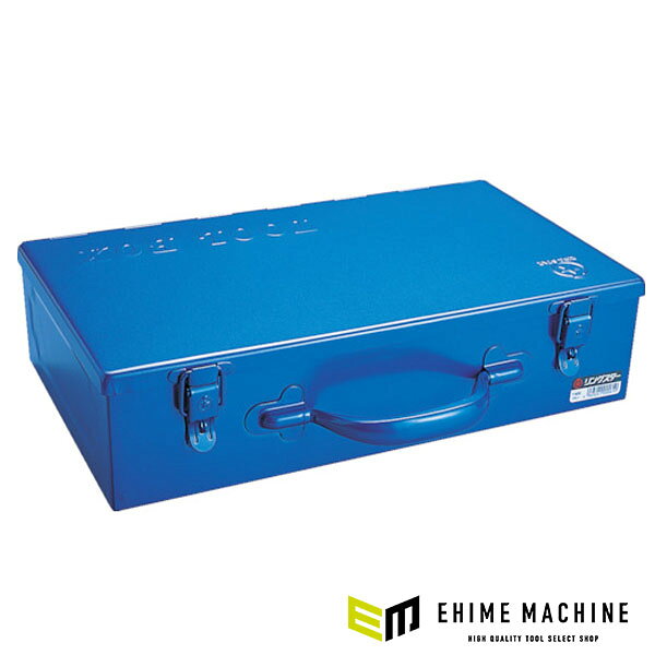 T型ボックス。 アタッシュ型。 施錠可。 積み重ね可。　 【仕様】 外寸奥行(mm)：230 外寸間口(mm)：470 外寸高さ(mm)：100 色：ブルー 有効内寸間口(mm)：400 有効内寸高さ(mm)：98 メーカー名：RINGST...