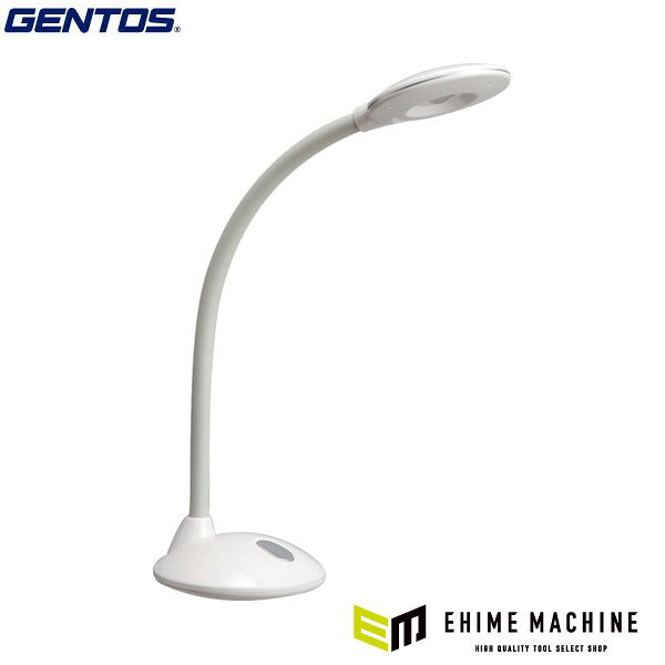 眼にやさしい光で手元を照らす、ジェントスのLEDデスクライトDK-R256WHです。 シンプルでコンパクトなデスクライトです。 眼のことを考えたデスクライトです。 ブルーライト軽減・太陽光に近い自然な光で目が疲れにくいです。 【特長】 ・シ...