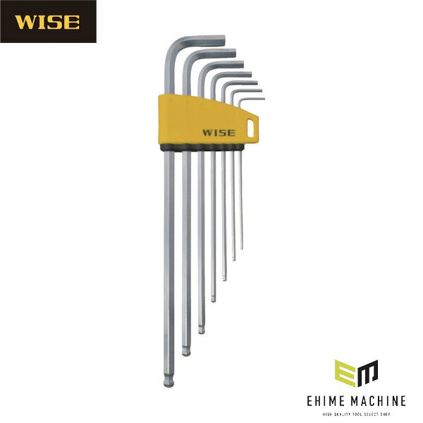 斜めからでも回せるボールポイント。よく使うサイズをまとめて揃えた、WISEのボールポイント六角レンチセットです。 ボールポイント側は傾けた状態でも六角穴付きボルトを回せるため、障害物のある場所や奥まった場所でも作業がはかどります。 反対側の...