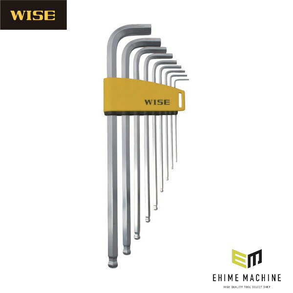 斜めからでも回せるボールポイント。よく使うサイズをまとめて揃えた、WISEのボールポイント六角レンチセットです。 ボールポイント側は傾けた状態でも六角穴付きボルトを回せるため、障害物のある場所や奥まった場所でも作業がはかどります。 反対側の...